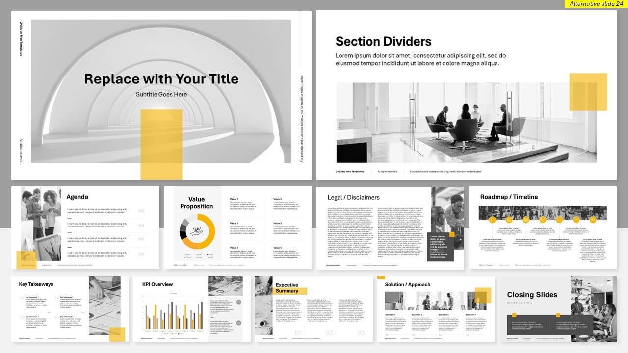 Free Business Plan Template
